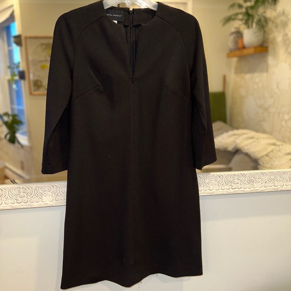 Donna Morgan | Dresses | New Donna Morgan Black Zipper Front Dress ...